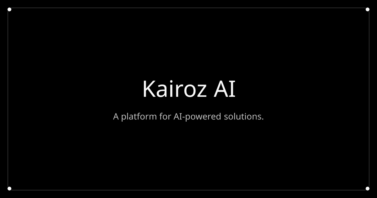 Kairoz AI